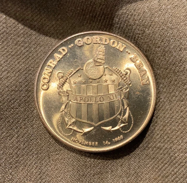 PIÈCE NASA APOLLO Conrad Kerwin Weitz Space center Skylab lune Moon EUR ...