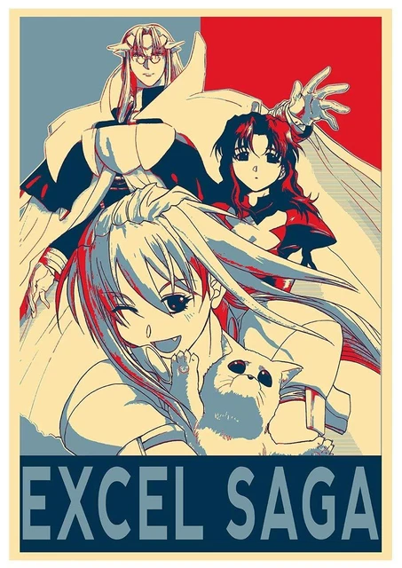 PROPAGANDA POSTER - Excel Saga - Characters - A3 Size 42x30cm £8.08 ...