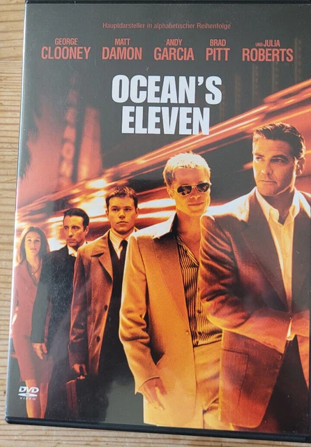 DVD: OCEAN´S ELEVEN (2001,Brad Pitt,George Clooney,Matt Damon,Steven Soderbergh) EUR 1,00 ...
