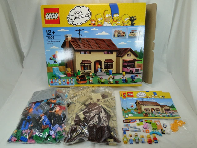 LEGO THE SIMPSONS 71006 The Simpsons House Complete with Instructions ...