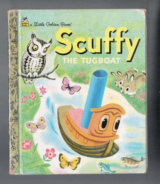 LITTLE GOLDEN BOOK ,Scuffy The Tugboat $15.00 - PicClick AU