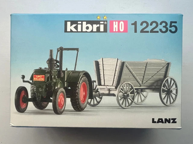 KIBRI 12235 LANZ Bulldog with Manure Ladder Cart "Assembly Kit" - Ref ...