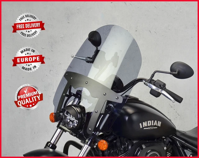 INDIAN CHIEF DARK Horse 2021-2024 Chopper Screen Windshield Windscreen ...