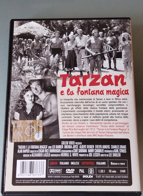 TARZAN E LA fontana magica Dvd Rarissimo Golem Video EUR 70,00 ...