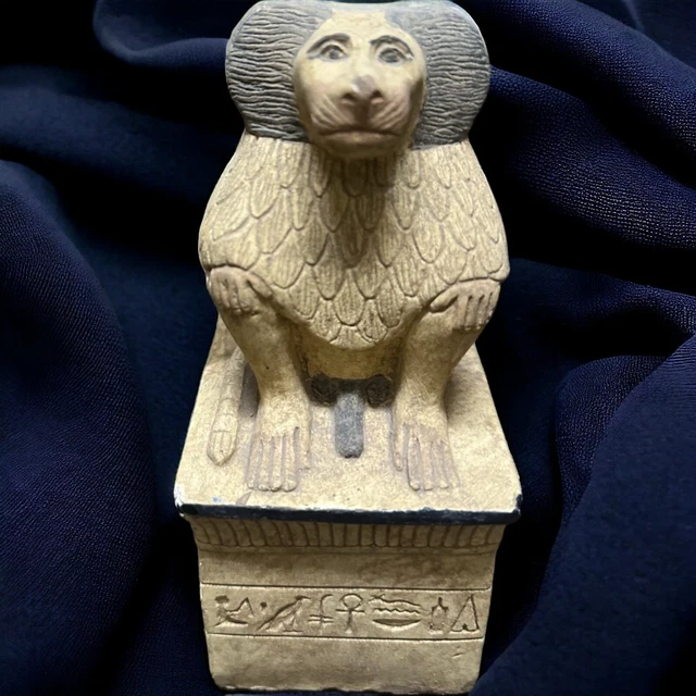 RARE ANCIENT EGYPTIAN Baboon (Egyptian God of wisdom ) Egyptian ...