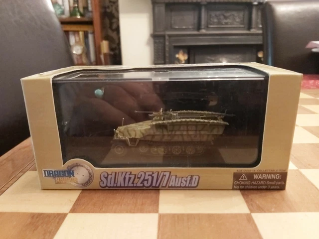 DRAGON ARMOR 1:72 Sd.Kfz.251/7 Ausf.D Tank Unidentified Unit Italy 1944 ...