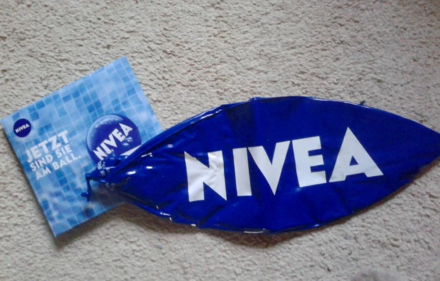 NIVEA 2 X Wasserball NEU OVP * einige Jahre alt, 2 x Nivea Ball EUR 5 ...