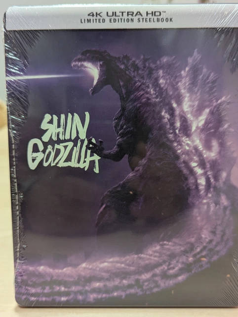 SHIN GODZILLA - Limited Edition Steelbook 4K UHD BRAND NEW SEALED $40. ...