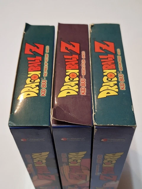 DRAGON BALL Z DBZ Kid Buu Saga Uncut VHS 3/5 £17.90 - PicClick UK