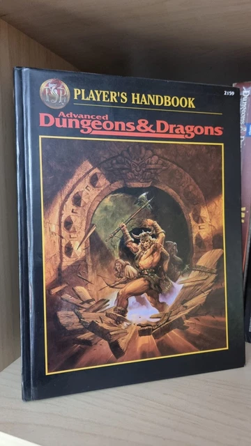 PLAYERS HANDBOOK - Advanced Dungeons and Dragons 1995 Hardcover, 2.5 ...