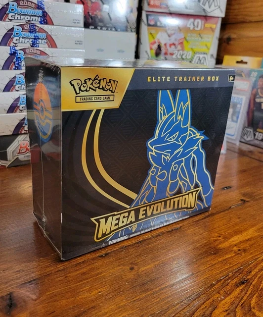 POKEMON MEGA EVOLUTION Elite Trainer Box ETB Train E T B Sealed New ...