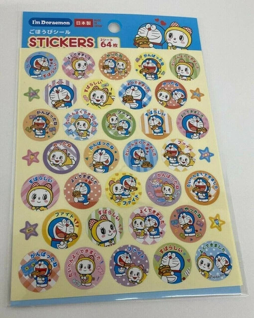 ADESIVI DAISO DORAEMON 64 pezzi Giappone EUR 9,20 - PicClick IT