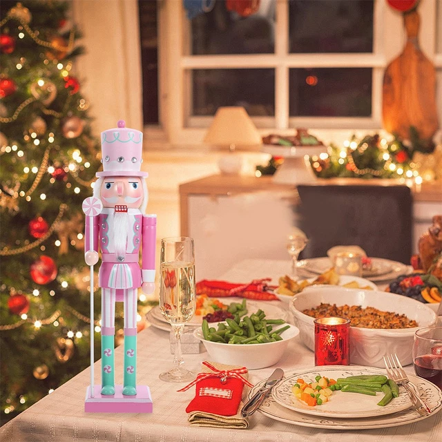 STATUETTA SCHIACCIANOCI ADDOBBI Natalizi Dello Ornamenti Di Cracker ...