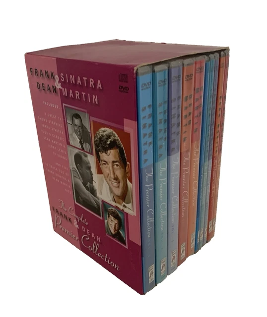 FRANK SINATRA & Dean Martin Complete Box set DVD CD Premier Collection ...