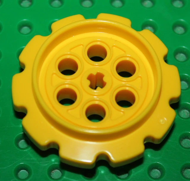 LEGO TECHNIC YELLOW Tread Sprocket Wheel Large ref 57519/set 8992-8275 ...