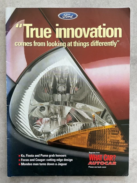 FORD ROAD TEST reports reprinted from Autocar and What Car Magazines ...