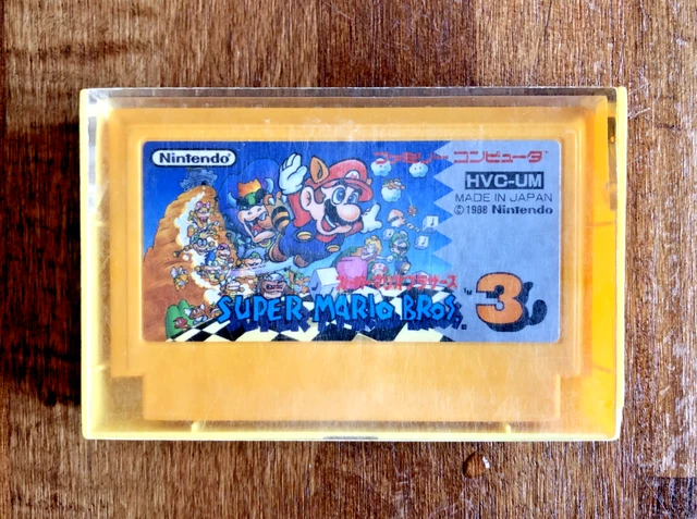 NINTENDO FAMICOM (NES) - SUPER MARIO BROS. 3 NTSC-J *** CARTRIDGE w ...