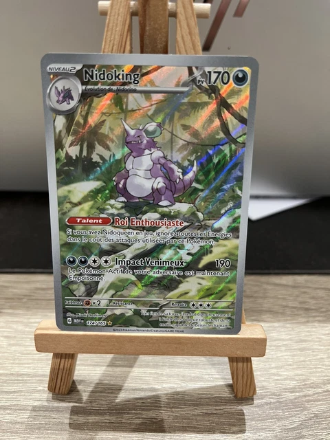 CARTE POKÉMON NIDOKING 174/165 AR EV3.5 Mini Série 151 NEUVE EUR 20,00 - PicClick FR