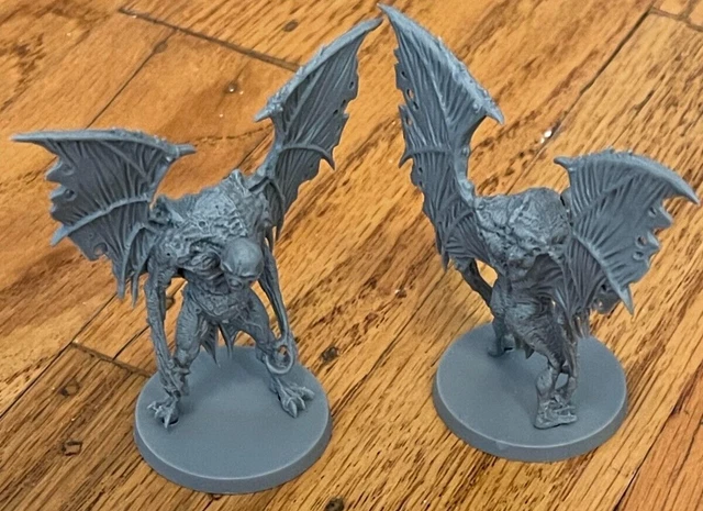 OFFICIAL 2X BYAKHEE Miniature Figure from Cthulhu Death May Die ...