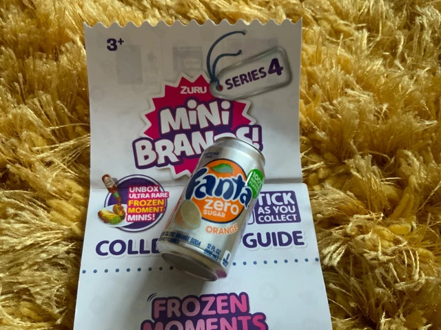 ZURU MINI BRANDS SERIES 4 Fanta zero can minature food ideal for barbie ...