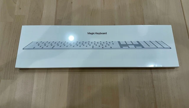 APPLE MAGIC KEYBOARD A1843 con teclado numérico MQ052LL/A plateado ...