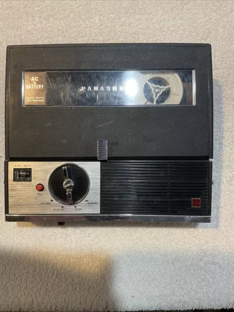 VINTAGE PANASONIC STEREO REEL TO REEL TAPE RECORDER RQ 102S/ NOT ... VINTAGE PANASONIC STEREO REEL TO REEL TAPE RECORDER RQ 102S/ NOT ...