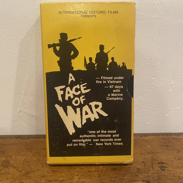 A FACE OF WAR 1968 International Historic Films VHS Vietnam Documentary ...
