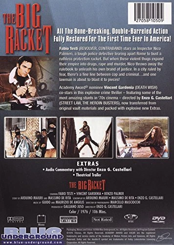 THE BIG RACKET (DVD) Vincent Gardenia Renzo Palmer Orso Guerrini (US ...