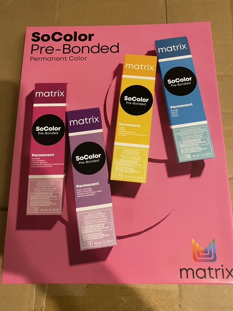 MATRIX SO COLOR Shade Chart - Pre Bonded - Brand New Great Condition £ ...