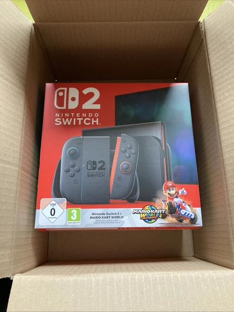 NINTENDO SWITCH 2 + Mario Kart World - Set NEU & Originalverpackt EUR ...