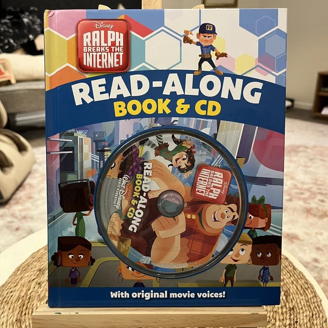 DISNEY READ-ALONG BOOK & CD Ralph Breaks The Internet - 2018 £12.92 ...