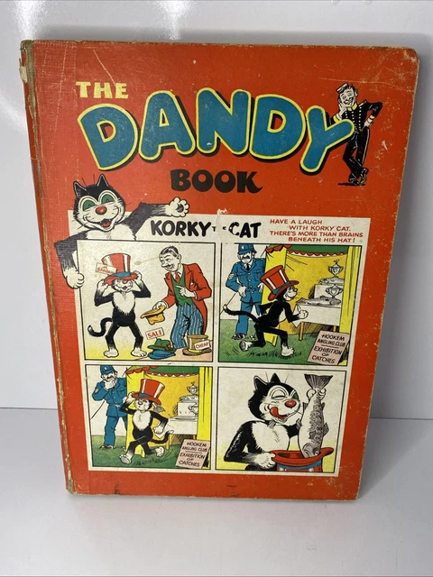 THE DANDY BOOK 1954 Vintage Children’s Annual Desperate Dan Nice Copy £ ...