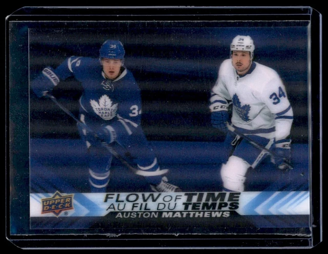 AUSTON MATTHEWS 2022-23 UD Tim Hortons Flow of Time (WiLe) #NT-11 ...