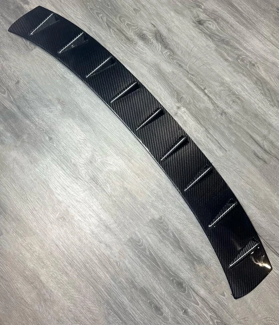 HONDA CIVIC TYPE r fk8 rear window vortex fins genuine carbon fibre £ ...