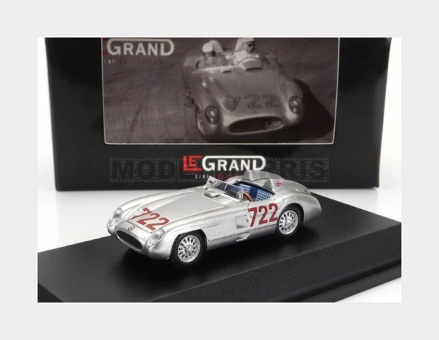 LE GRAND MERCEDES Benz 300 Slr Spider N 722 Winner Mille Miglia 1955 ...