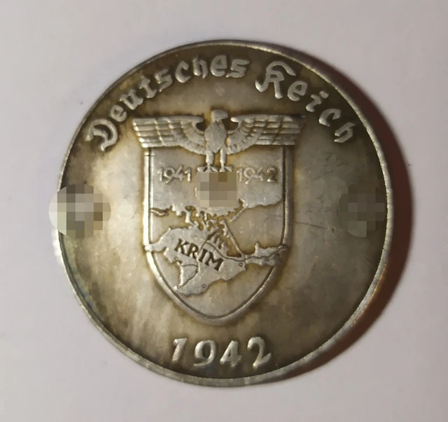 PIECE HITLER WW2 German Coin Guerre Crimee Crimea Battle EUR 10,39 ...