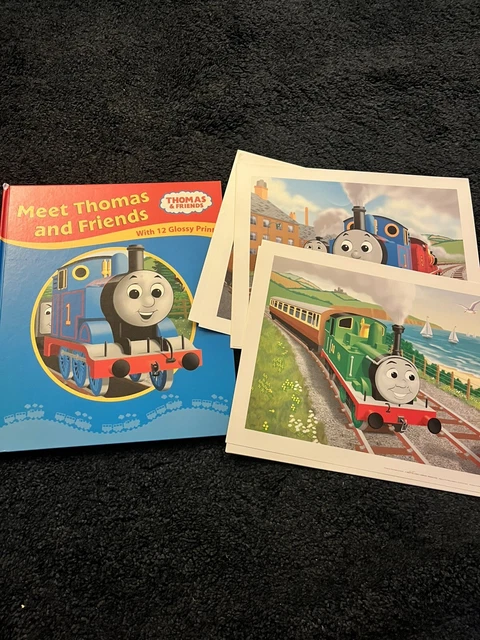MEET THOMAS AND Friends Book With 12 Glossy A3 Prints To Frame £5.00 ...