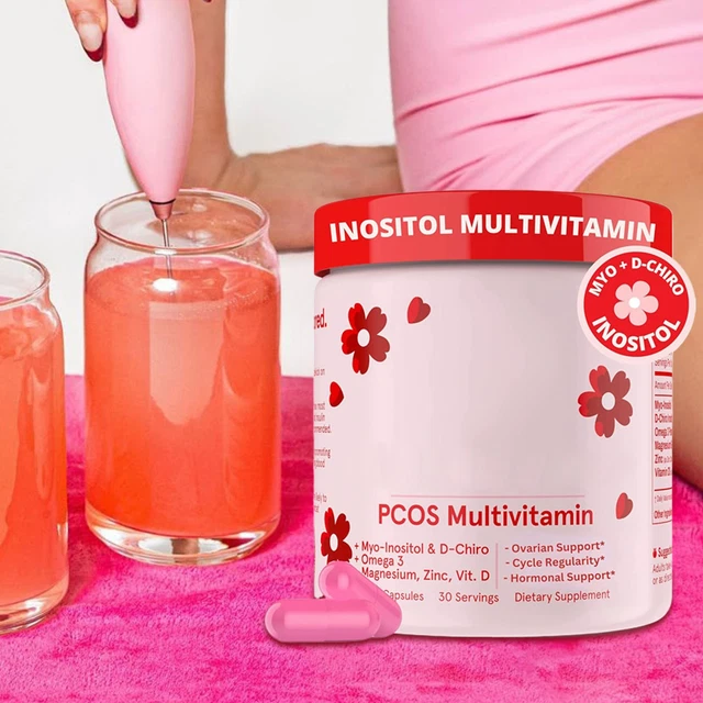 INOSITOL MULTIVITAMIN CAPSULES W/ Omega Peach Perfect 101g For Health ...