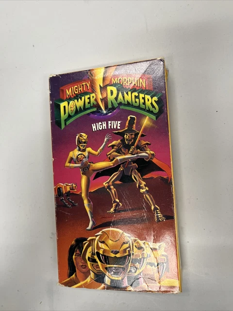 MIGHTY MORPHIN POWER Rangers: High Five (VHS) Rare EUR 0,91 - PicClick FR