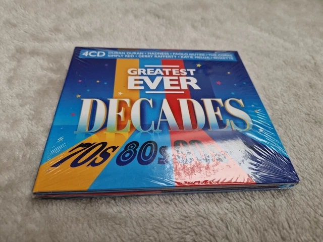 VARIOUS ARTISTS - Greatest Ever Decades CD Box Set 4 discs (2021) CD ...
