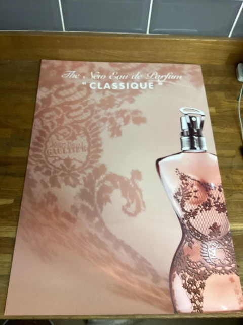 JEAN PAUL GAULTIER Perfume Display Posters Rare Collectable A2 16 X 23 ...
