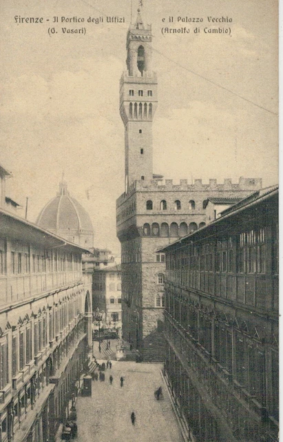 FLORENCE - PORTICO Galerie des Offices Et Palazzo Vieux - Fp Très Belle ...