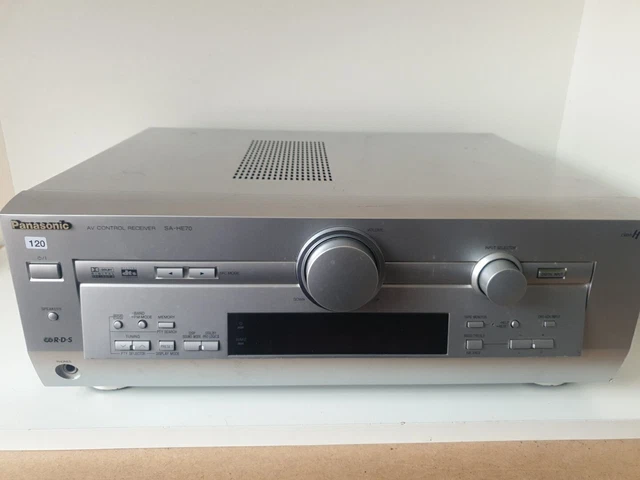 PANASONIC SA-HE70 5.1 Channel AV Control Stereo Receiver Hi-fi ...