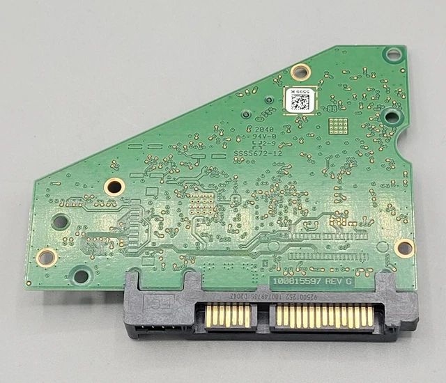 PCB NUR 100815597 REV G von Seagate ST8000DM004 3,5" SATA HDD I-374 EUR ...