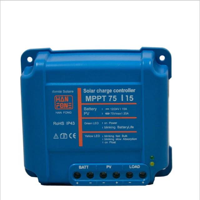 PHOTOVOLTAIC VICTRON ENERGY Smart-Solar MPPT 15A 75/15 Charge Controller 15Ah £50.69 - PicClick UK