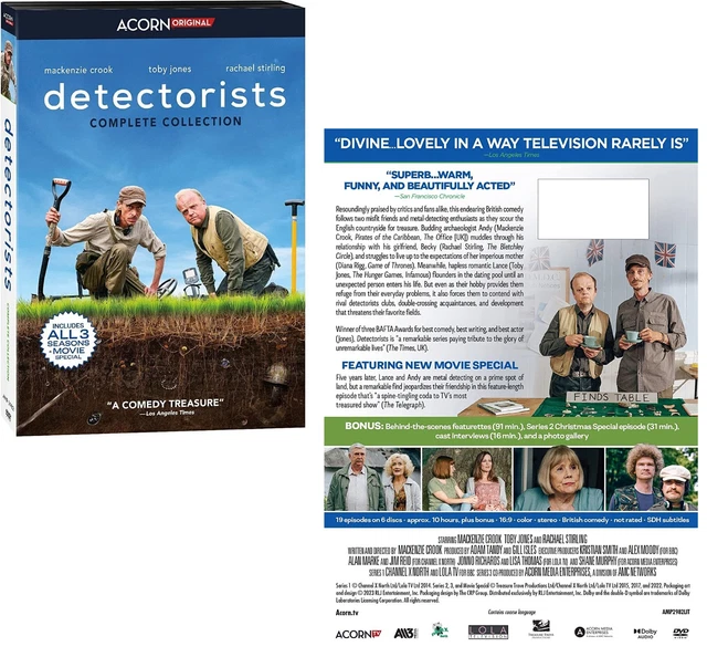 DETECTORISTS 1-3 (2014-2017+2022) COMPLETE TV Season Series +MOVIE US Rg1 DVD sp $86.95 ...