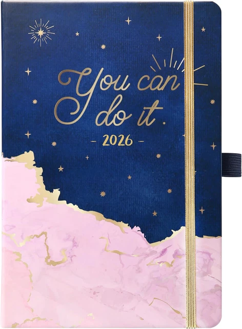 2026 DIARY - A5 Diary 2026 Week to View, Jan. 2026 - Dec. 2026, Daily ...