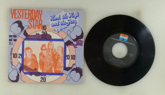 7& VINYLE SIMPLE - Hank The Knife Et Les Jets – Hier Étoile - S7777 K44 ...