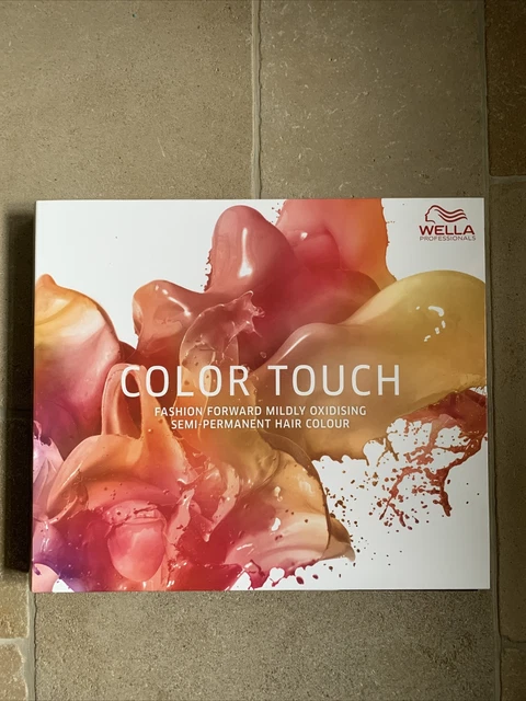 WELLA COLOR TOUCH Colour Shade Chart Guide Book With Removable Colour ...
