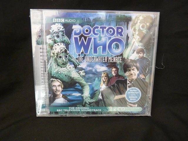 DOCTOR WHO ,THE Underwater Menace.BBC Original Soundtrack.2xCD.NEW £5. ...